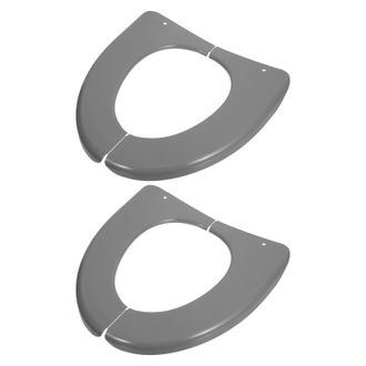 Cabilock SOIMISS 2 St&uuml;ck Toilettensitzauflage aus Kunststoff Tragbares Wc Sitzkissen f&uuml;r Erwachsene Kompatibel mit Verschiedenen Toiletten f&uuml;r Reisen Hotels un