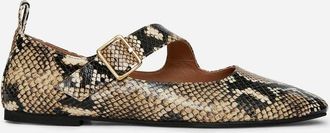 Arket Mary Jane Aus Leder -Beige