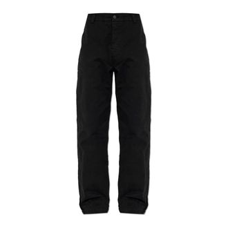 Off-white Gerade geschnittene Hose - - Trousers - Herren - Schwarzk - L