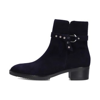Gabor Blaue Wildleder Stiefeletten Stilvolles Modell - - Shoes - Damen - Blau - 36 EU