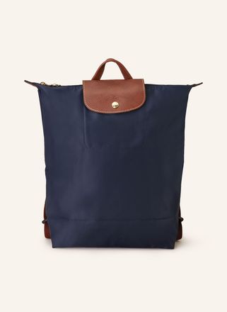 Longchamp Rucksack Le Pliage Medium blau