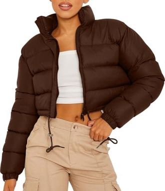 Generic Manteau Femme En Laine Vetement Hiver Femme Short De Couleur Unie Pour Femmes Veste Zippée à Manches Longues Avec Cordon De Serrage Manteau En Laine V