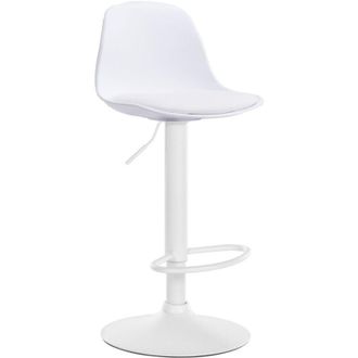 Clp Barhocker Kiel Kunststoff weiß weiß