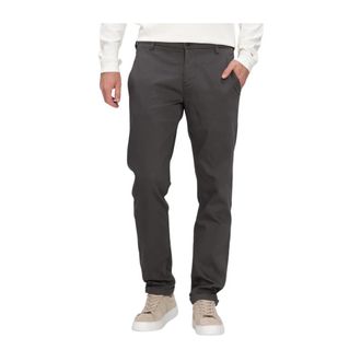 Cast Iron Cylas Tapered Chino Megda Power - - Trousers - Herren - Grau - W32 L36