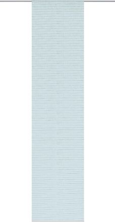 Home Fashion Home fashion Schiebevorhang Naturoptik Quereffekt, Polyester, Aqua, 245 x 60 cm