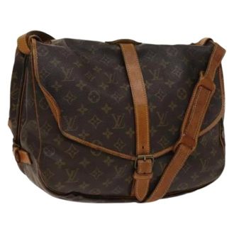 Louis Vuitton Pre-owned Toile sacs-louis-vuitton - Femme - Pre-owned - Brun - Taille: ONE Size