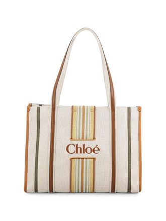 Chlo&eacute; Sac fourre-tout en toile Chlo&eacute; Woody Loop