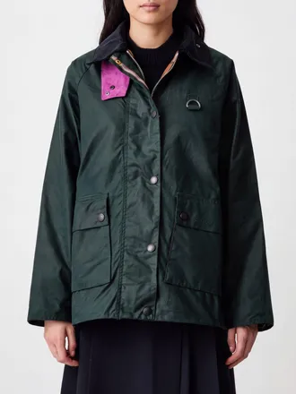 Barbour Gewachste Spey-Jacke aus Baumwolle mit geripptem Samtkragen