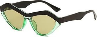 Generic Lunettes de soleil tendance oeil de chat pour femmes, lunettes de soleil décoratives pour vacances en plein air (couleur : A, taille : moyen) 2026