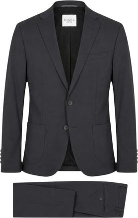 Digel Einknopf Sakko - - Suits - Herren - Blau - M