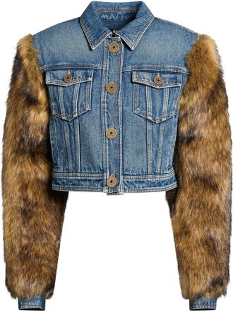 Balmain JACKEN & M&Auml;NTEL - Jeansjacken/M&auml;ntel auf YOOX.COM