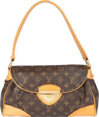 Louis Vuitton Crossbody Bags - Louis Vuitton Canvas Monogram Beverly MM Shoulder - Gr. unisize - in Braun - f&uuml;r Damen