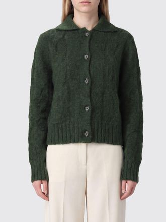 Allude Cardigan en cachemire et soie avec col classique et fermeture &agrave; boutons