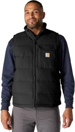 Carhartt Work in Progress Montana Loose Fit Insulated Vest, Montana - Gilet isol&eacute; coupe ample Pour des hommes, Black