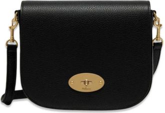 Mulberry Kleine Darley Satchel- Schwarz Leder - - Bags - Damen - Schwarzk - ONE SIZE