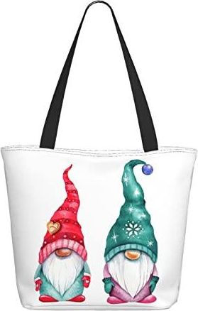 AOOEDM Sac &agrave; provisions pour femme elfe dhiver de No&euml;l 33 x 27,9 x 17,8 cm. Le cadeau parfait pour la Saint-Valentin. Cest de la Saint-Valentin pour maman, f