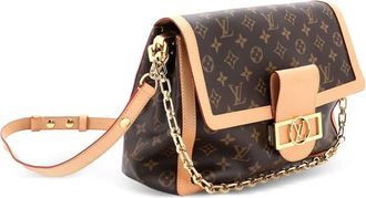 Louis Vuitton Dauphine Soft Monogram Canvas GM shoulder bag - Braun
