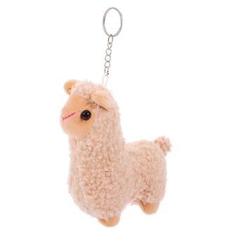 BESTONZON Alpaka Schl&uuml;sselanh&auml;nger Pl&uuml;sch Kuscheltier Weiches Lama Anh&auml;nger Cartoon Design Taschenanh&auml;nger F&uuml;r Rucksack Handtasche Geschenk Kinder Freunde