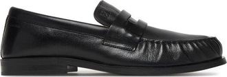 Calvin Klein Slipper Ess Rubber Loafer Wr Pol Lth HM0HM02171 Schwarz