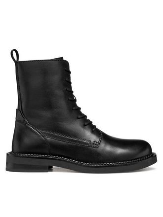 Geox Schn&uuml;rschuhe D Serilda D56WYG 00043 C9999 Schwarz