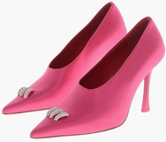Givenchy Satin Pumps With Jewel Detail 9cm Heel size 37