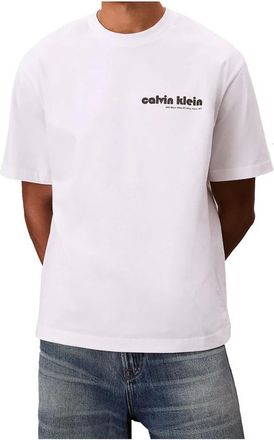 Calvin Klein Homme, Tops, Blanc, Taille: XL Calvin Klein T-shirts et Polos Blanc