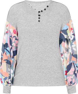 Usha Bluse Frauen grau