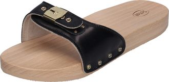 Scholl Damen-Sandale Pescura Flat, Schwarz, 40 EU