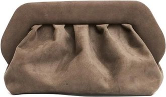Themoirè Clutches - Clutch Vegan Suede Fango - Gr. unisize - in Braun - für Damen