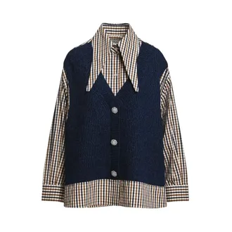 Essentiel Damen, Blusen & Hemden, Blau, XSGr&ouml;&szlig;e