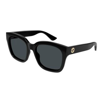 Gucci Oversized Square Sonnenbrille - - Accessories - Damen - Schwarzk - 54 MM