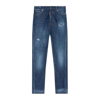 Dsquared2 Homme, Jeans, Bleu, Taille: M Loose Twst Jeans
