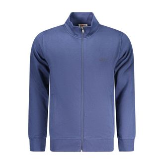 Rifle Blaue Baumwoll Herren Sweatshirt
