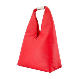 Maison Margiela Womens Japanese Media Purse - Mm6 Maison Margiela Leather Red Calfskin Bags Handbags-Purses