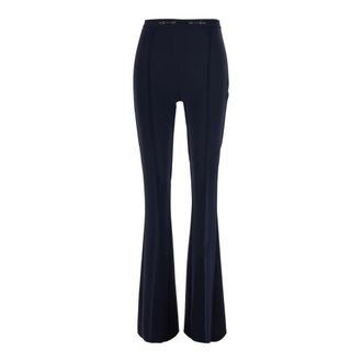 Elisabetta Franchi Flare Pants - - Trousers - Damen - Blau - L
