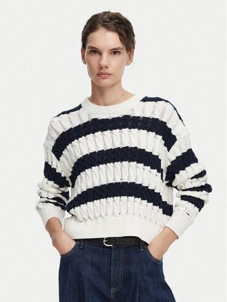 Tommy Jeans Pullover DW0DW22926 Dunkelblau Loose Fit