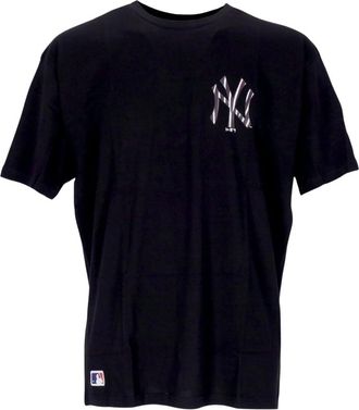 New Era MLB R&uuml;ckenk&ouml;rperdruck Oversize Tee - - Tops - Herren - Schwarzk - XL