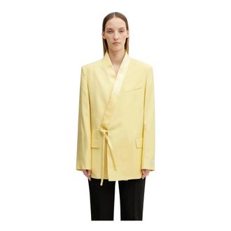 Kenzo Kimono Blazer - - Jackets - Damen - Gelb - M