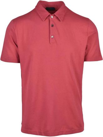Zanone Homme, Tops, Rouge, Taille: XL Polo