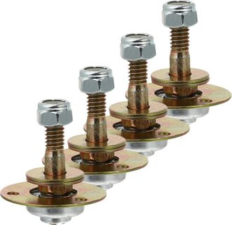 BESPORTBLE ERINGOGO 4 St&uuml;ck M&ouml;belverbindungsst&uuml;ck Schaukelstuhl Lager M8X55Mm aus Eisen Ersatzteil f&uuml;r Schaukelst&uuml;hle Robustes Schaukelstuhlzubeh&ouml;r f&uuml;r Haus K&uuml;ch