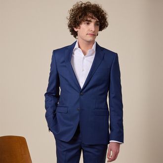 Bexley Veste Lazare - Costume homme bleu franc