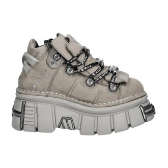 New Rock Damen, Schuhe, Grau, 37 EUGr&ouml;&szlig;e