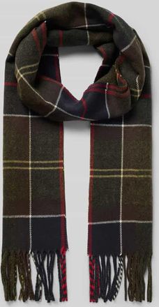 Barbour Schal mit Fransenabschluss Galingale Tartan