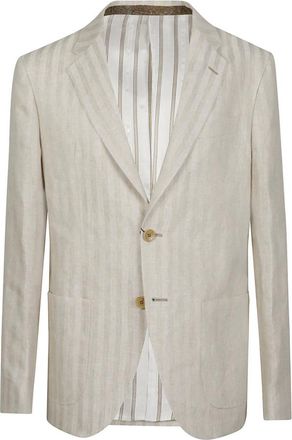 Etro Homme, Vestes, Beige, Taille: XL Roma Sport Veste crois&eacute;e