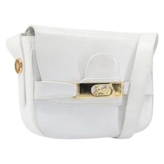 Celine Sac bandouli&egrave;re vintage Pre-owned - Femme - Pre-owned - Blanc - Taille: ONE Size