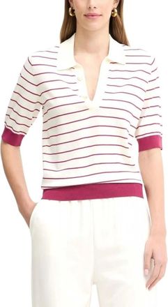 Liu Jo Femme, Pulls, Beige, Taille: 42 FR Top Ray&eacute;
