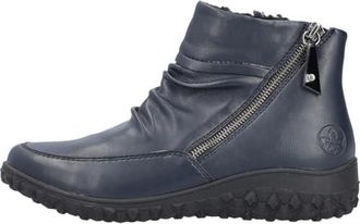 Rieker Bottines courtes pour femme 59585 - Bleu - Taille 43 EU, bleu, 43 EU