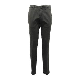 Michael Coal Schmal geschnittene gr&uuml;ne Milit&auml;rhose - - Trousers - Herren - Gr&uuml;n - W32