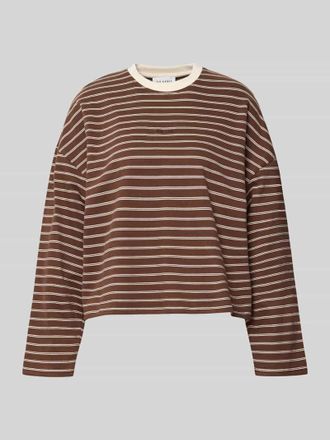 Oh April Longsleeve mit Label-Stickerei