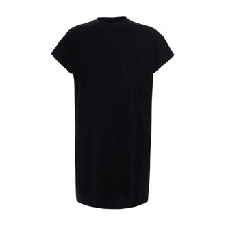 Rick Owens Homme, Tops, Noir, Taille: L T-shirt Jumbo